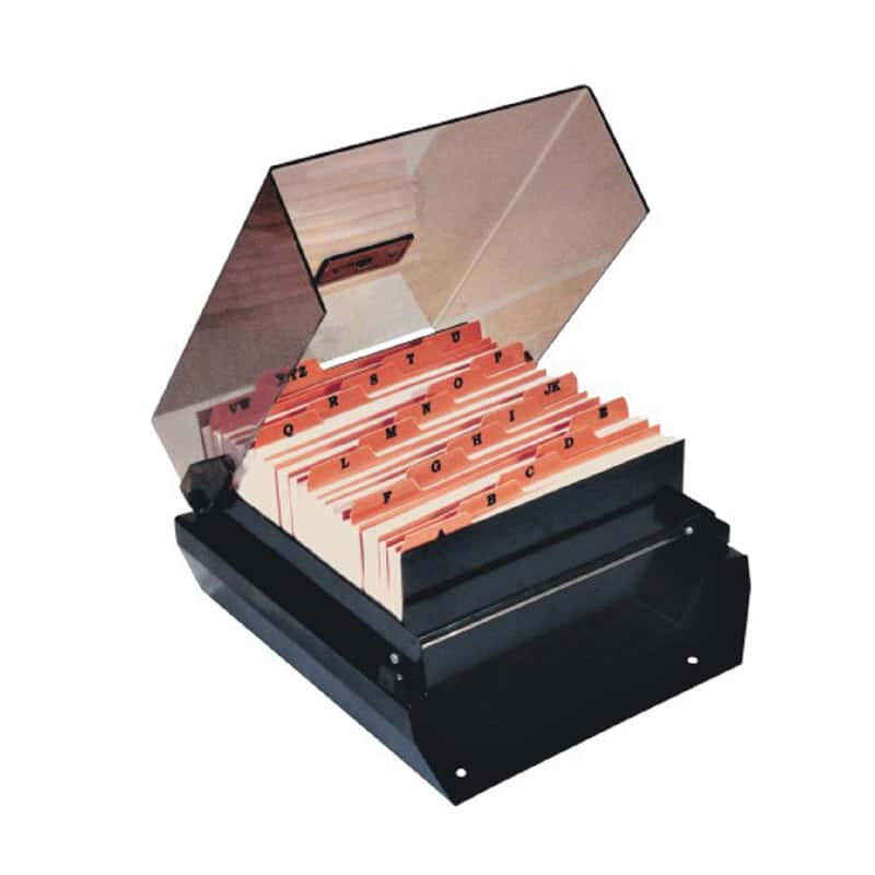 Ficheros de mesa con índice. | La Casa de la Engrampadora